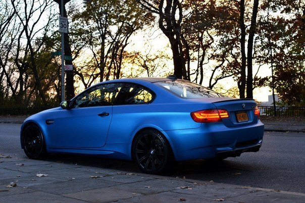 Matte Blue BMW M3 E92 | БМВ | BMW | Фотострана | Пост №237395630