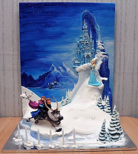 Необычное торты-картины | Коллекция Рецептов | Фотострана | Пост ...